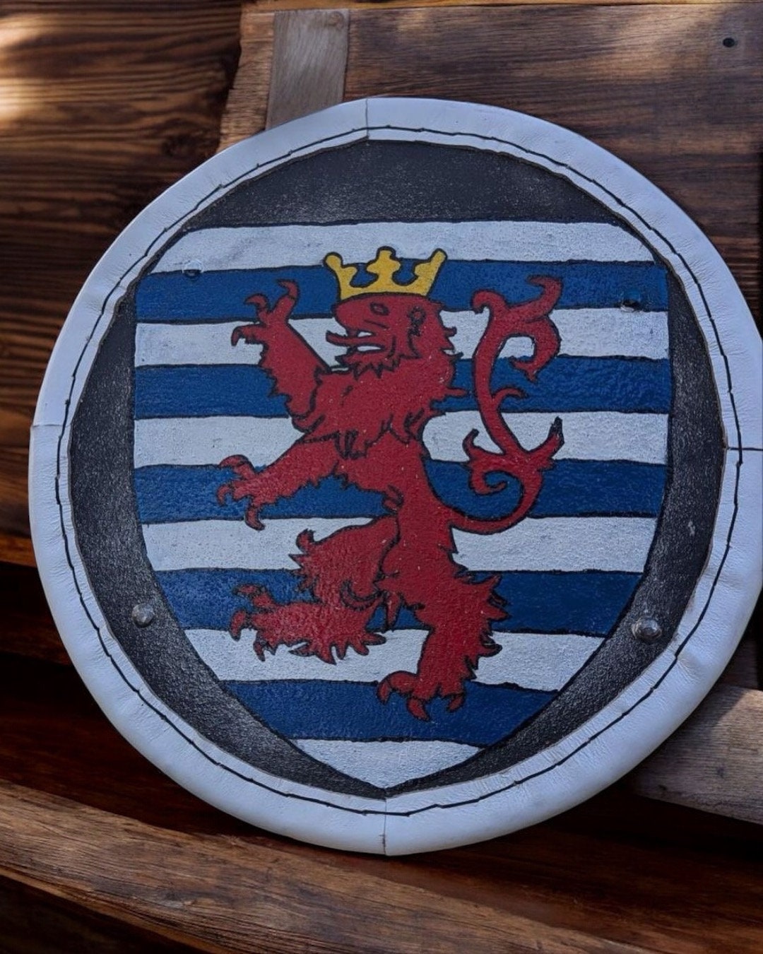 Knight Shield Weapon Battle Shield Coat of Arms Shield Larp Hmb Hema ...