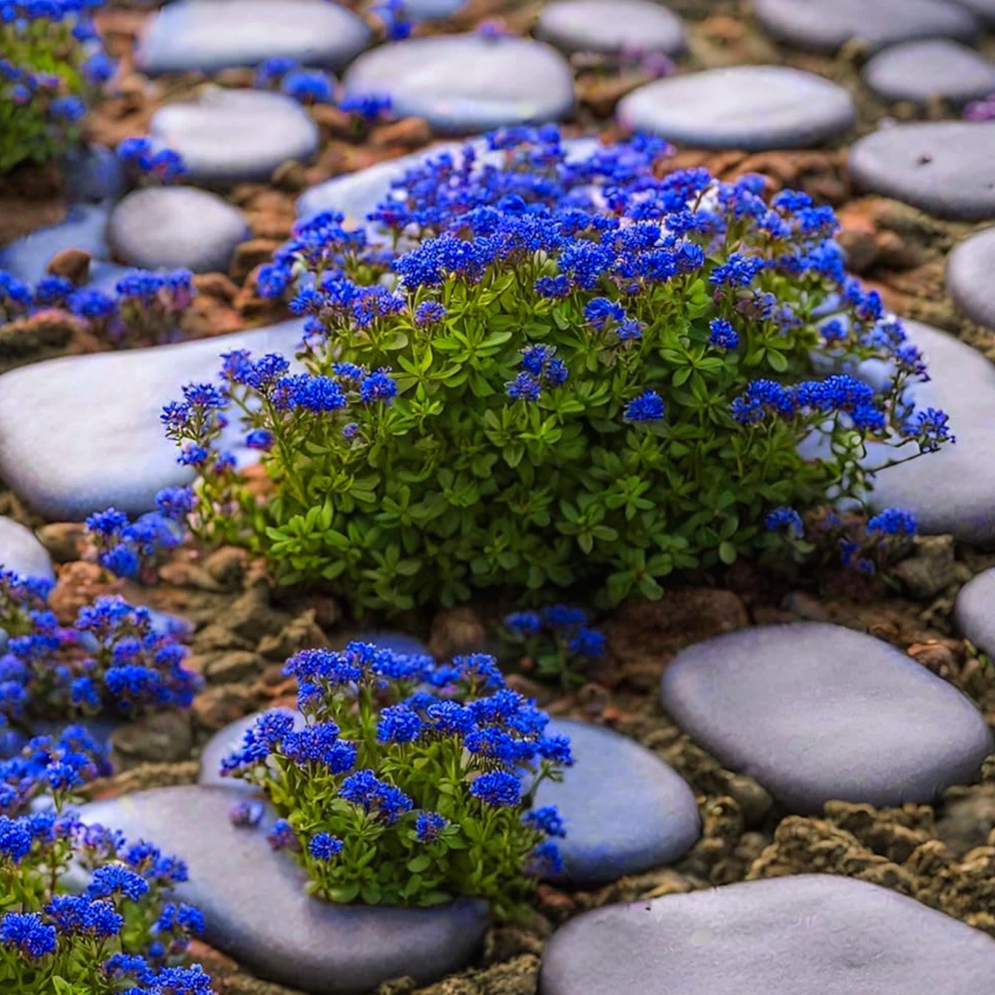 20000 Magic Blue Creeping Thyme Seeds: Fragrant Perennial Ground Cover ...