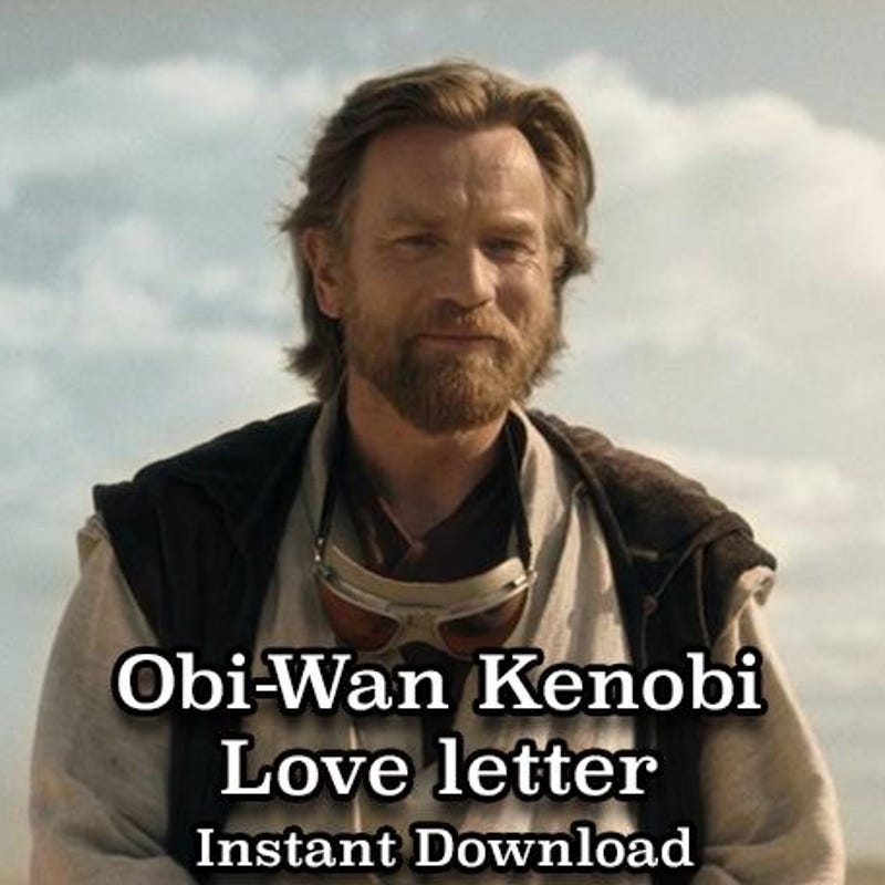 Obi Wan Kenobi - Etsy