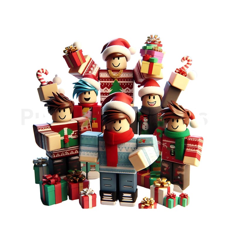 Roblox Christmas Png, Roblox Svg, Boy Roblox, Sublimation, Roblox ...