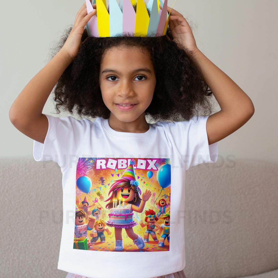 Roblox Happy Birthday Girl Png ,digital Download, Roblox Birthday, Girl ...