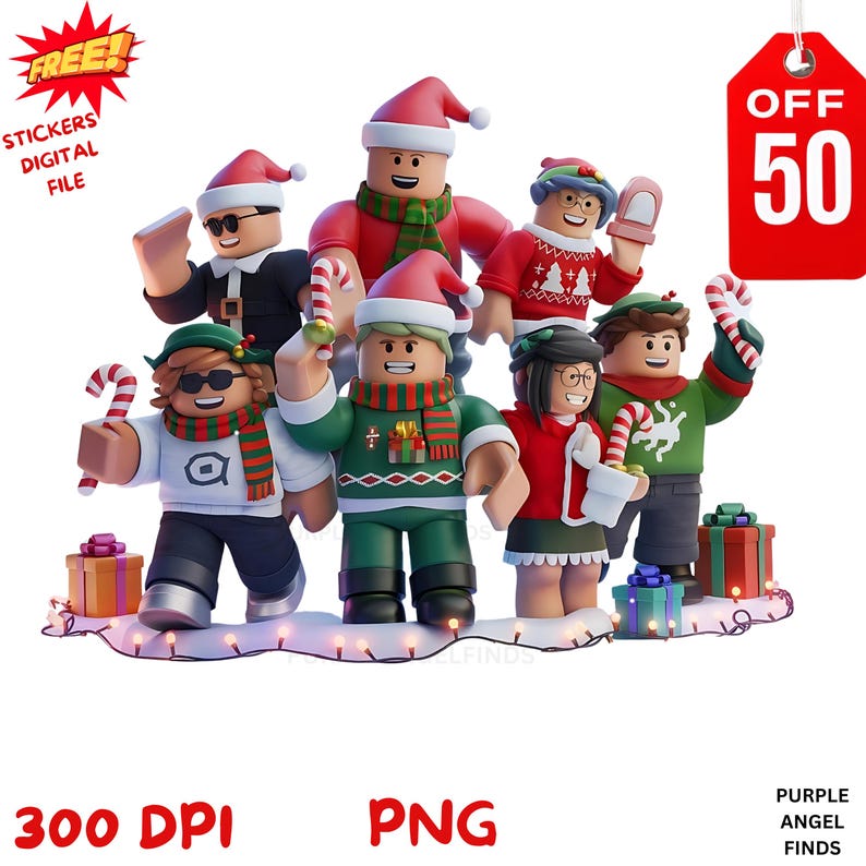 Roblox Christmas Png, Roblox Svg, Boy Roblox, Sublimation, Roblox ...