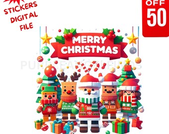 Roblox Merry Christmas Png ,instant Download,roblox PNG File ,gaming ...