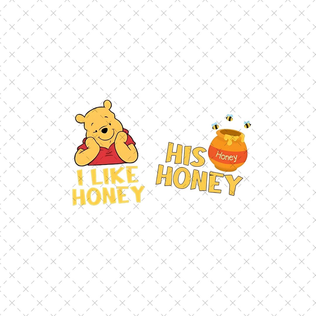 Winnie the Pooh Matching Couple Shirts Png Svg, Disney Valentines Day ...