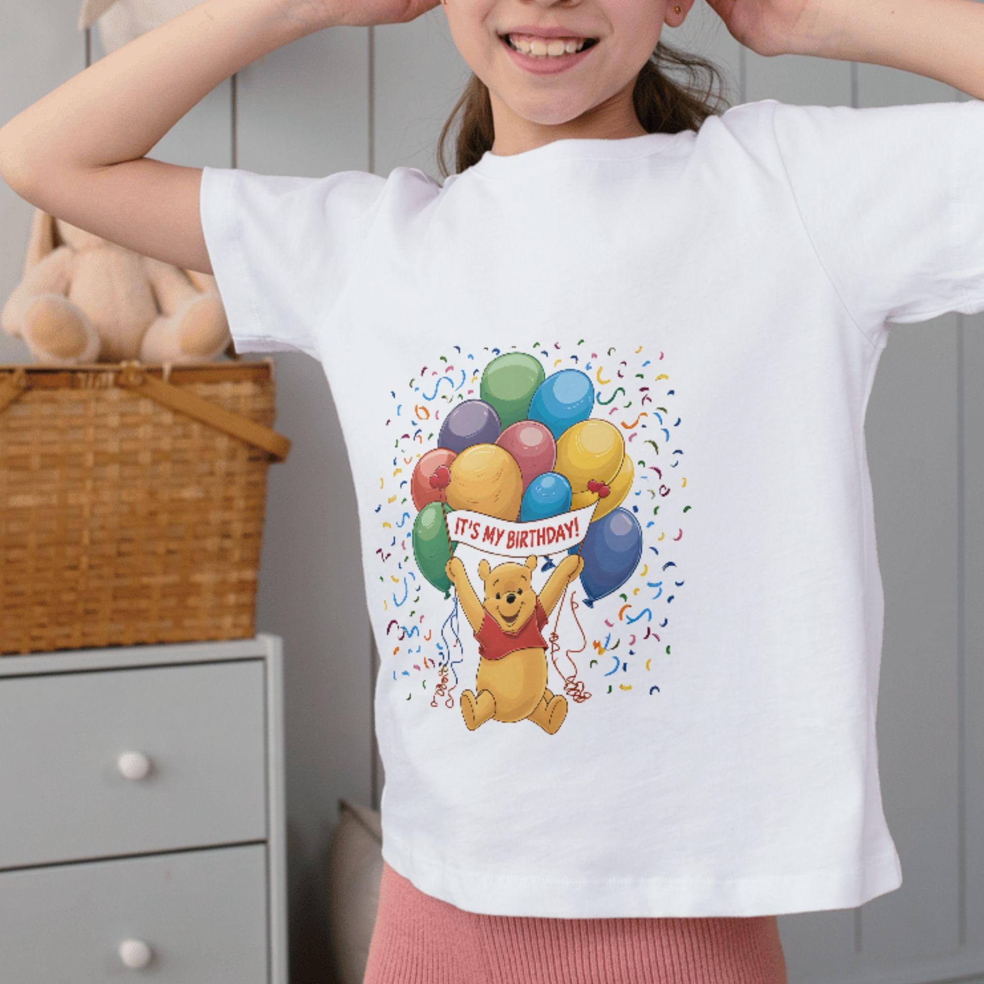 Winnie the Pooh Birthday SVG PNG: Party Theme (digital Files) - Etsy