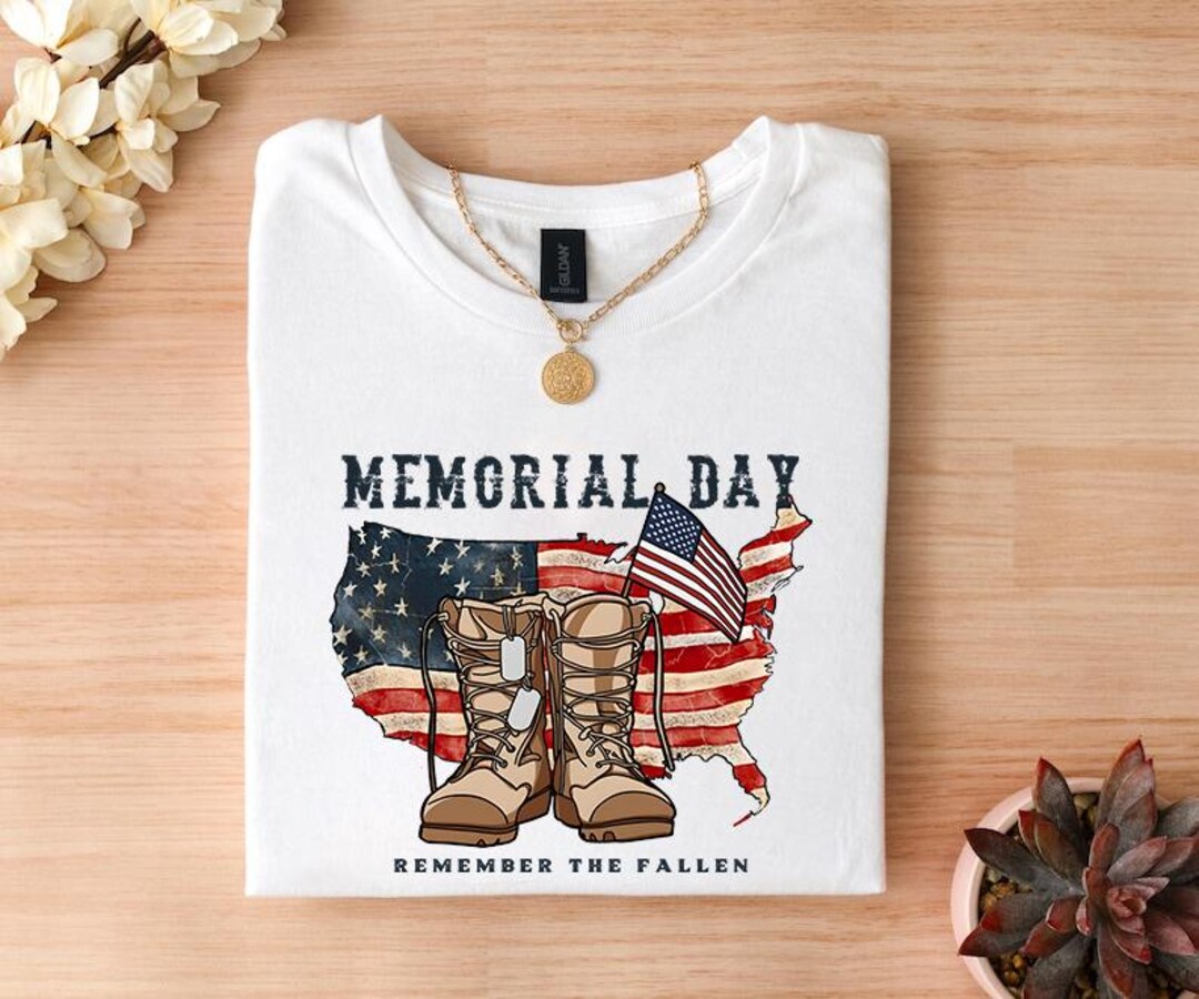 Memorial Day Remember the Fallen Shirt, Proud Veteran T-shirt, Military ...