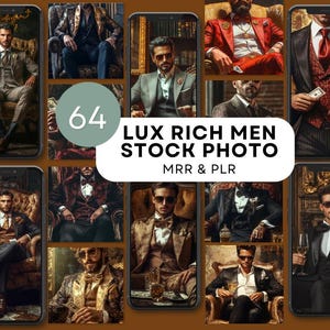 64 Luxury Rich Man Photo Social Media Template, Instagram Story, Social ...