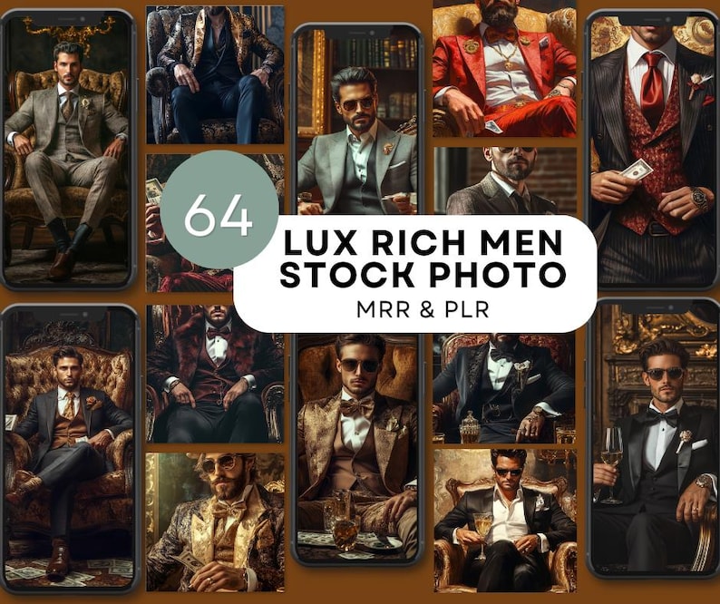 64 Luxury Rich Man Photo Social Media Template, Instagram Story, Social ...
