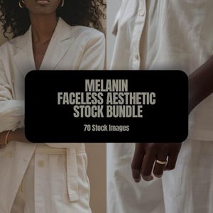 70 Melanin Faceless Backgrounds | Perfect for Instagram Stories, Social ...