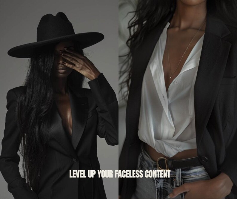 70 Melanin Faceless Backgrounds | Perfect for Instagram Stories, Social ...