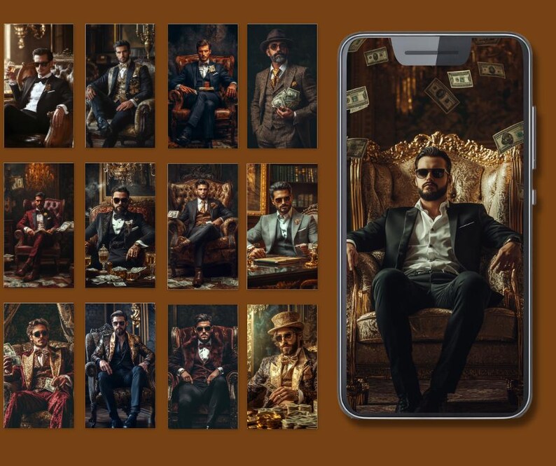 64 Luxury Rich Man Photo Social Media Template, Instagram Story, Social ...