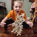 Wooden Stacking Balance Game. Paint Project. All Ages. Family Challenge ...