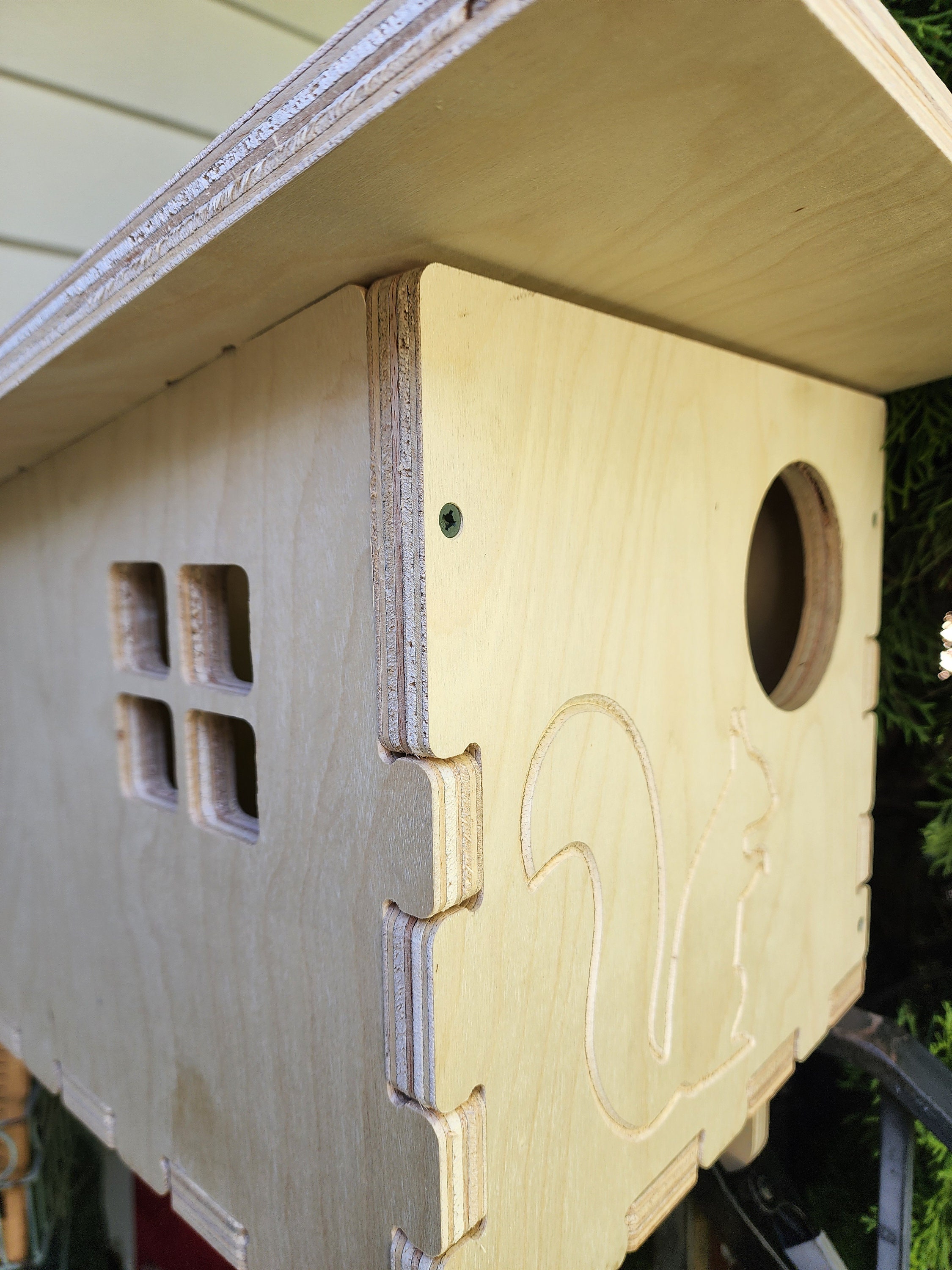 Squirrel House - Build It Yourself Kit - Etsy