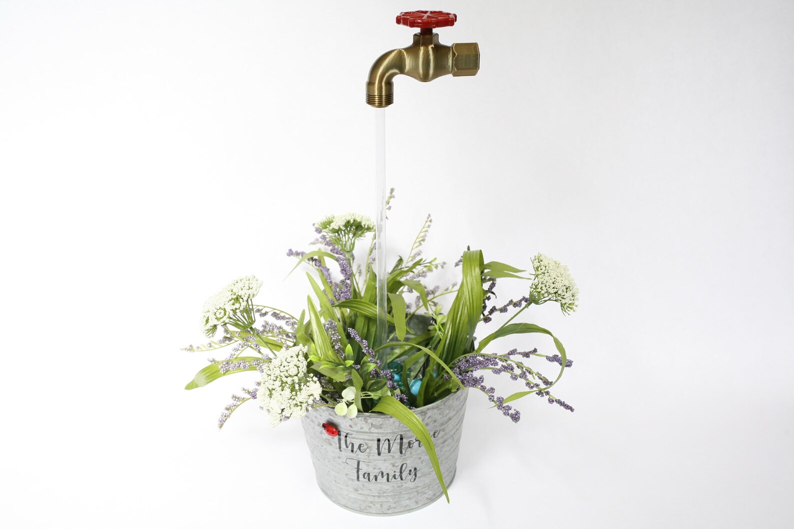 Floating Water Spigot With Grate, Customizable Water Feature, Magical ...