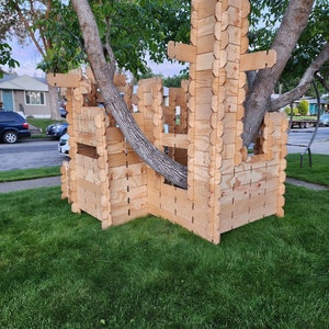 Builder Boards - Life Sized Lincoln "logs" - Fort Building - Team ...