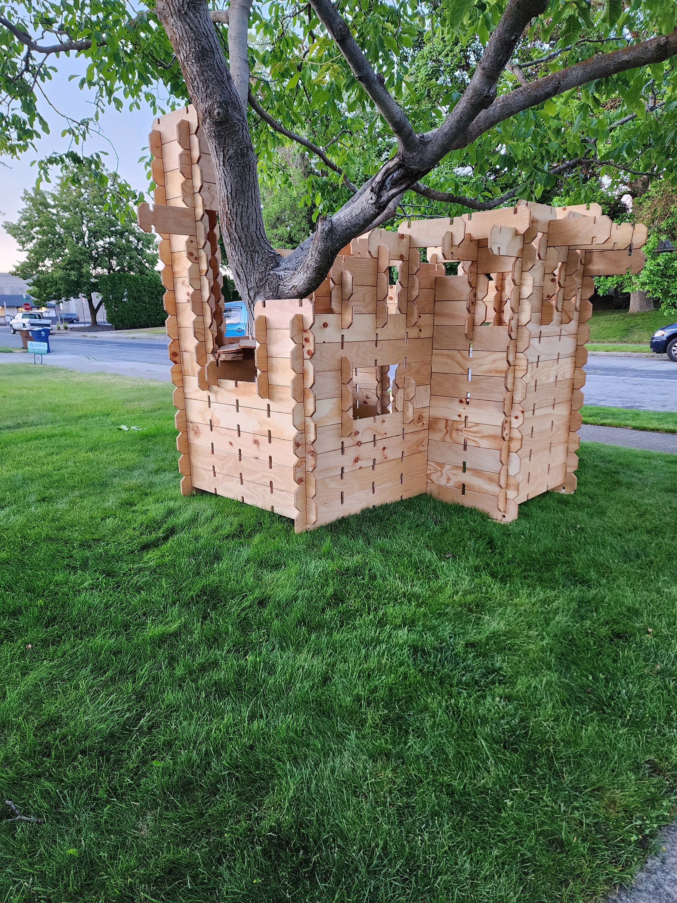 Builder Boards - Life Sized Lincoln "logs" - Fort Building - Team ...