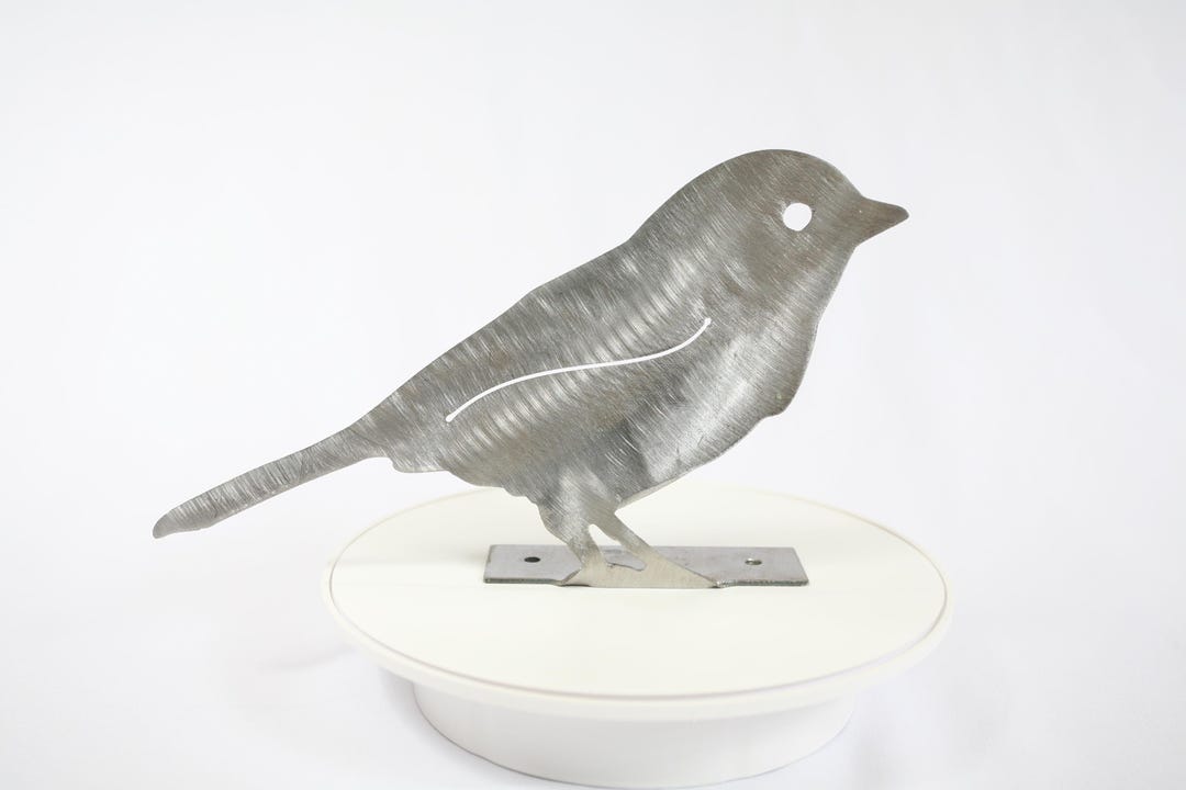 Metal Bird Topper - Fence - Window - Rail - Post - Bird - Squirrel ...