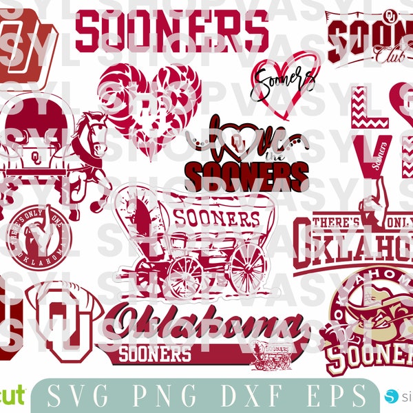 Oklahoma Sooners Svg - Etsy