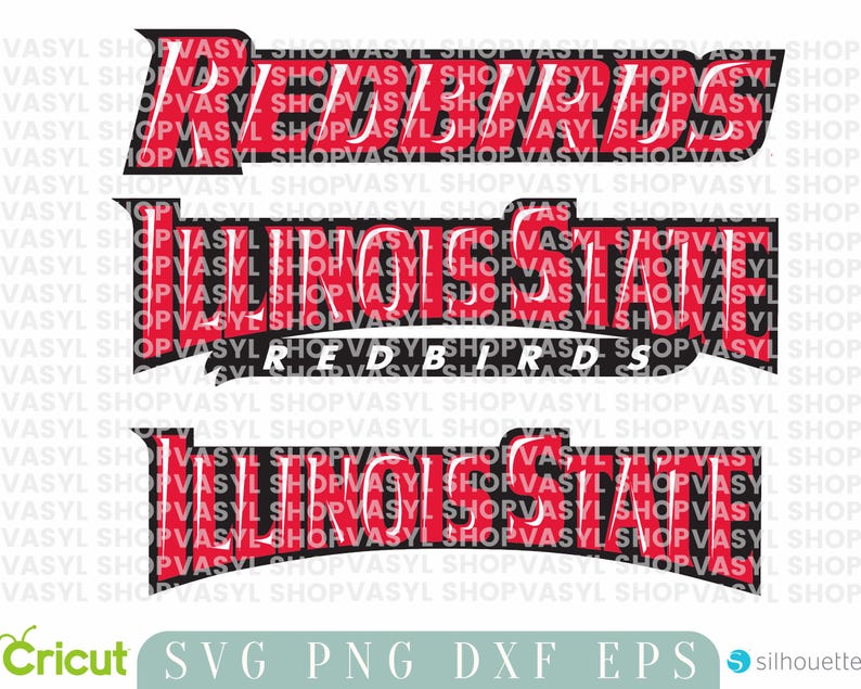 Illinois State Redbirds SVG, Redbirds SVG, ISU Redbirds Svg Png Clipart ...