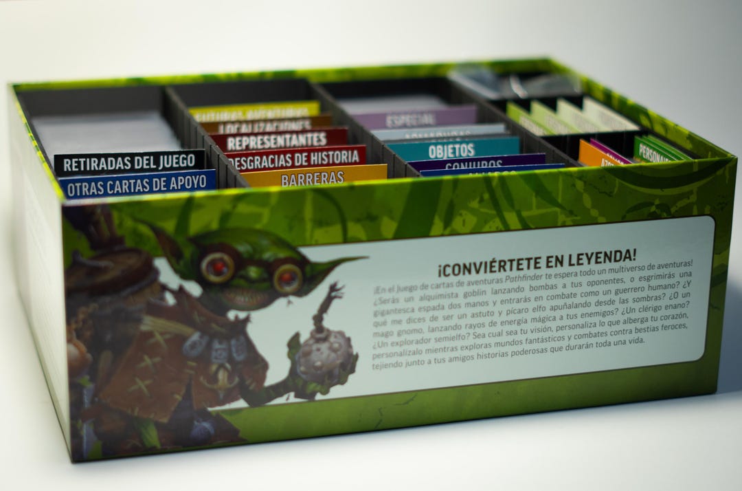 Pathfinder Board Game Insert + Expansions | 3D Printed Organizer for ...