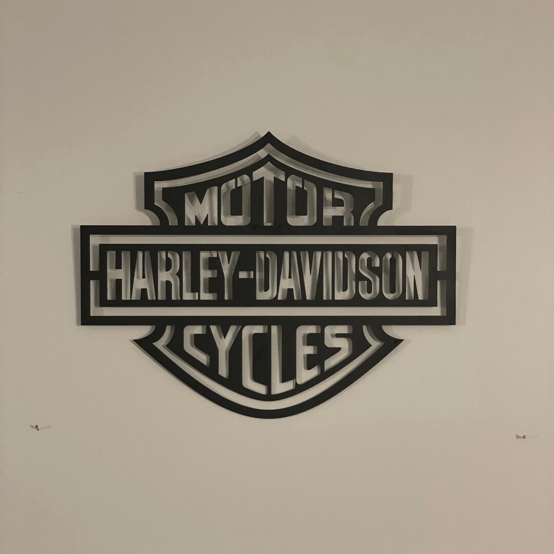 Unique Harley Davidson Metal Wall Art Celebrate the Freedom of the Open ...