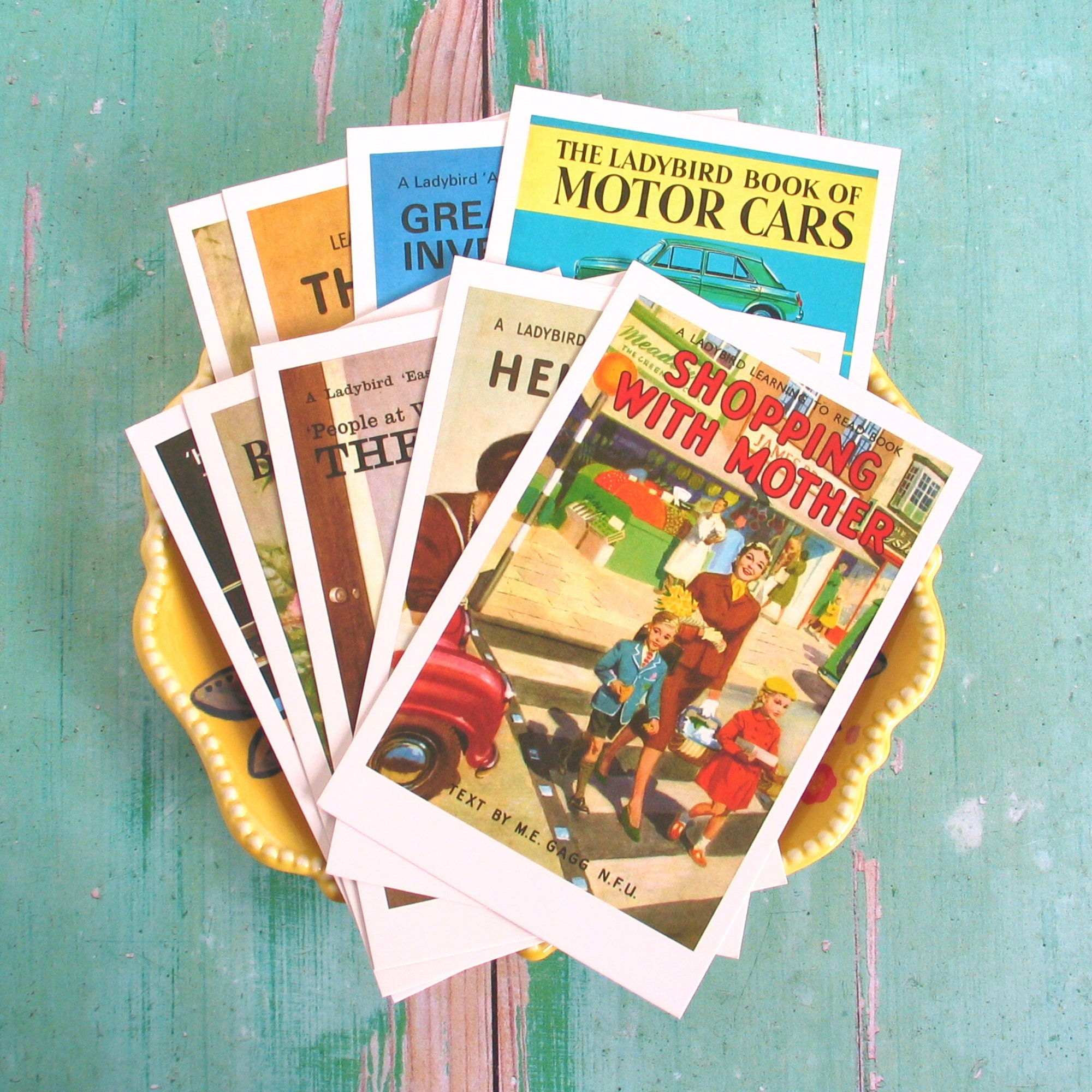 Ladybird retro Postcards Six all time classic stories Lovely to craft ...