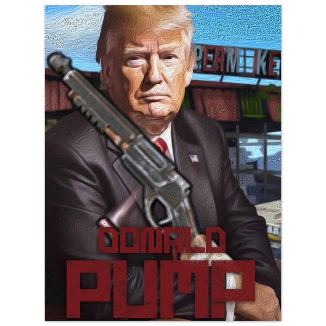 Donald Pump Rust PC Meme Parody | Posters - Matte or Glossy - Etsy