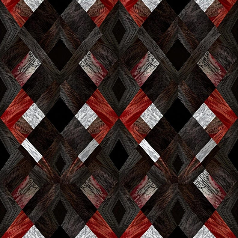 50 Harlequin Patterns - Etsy