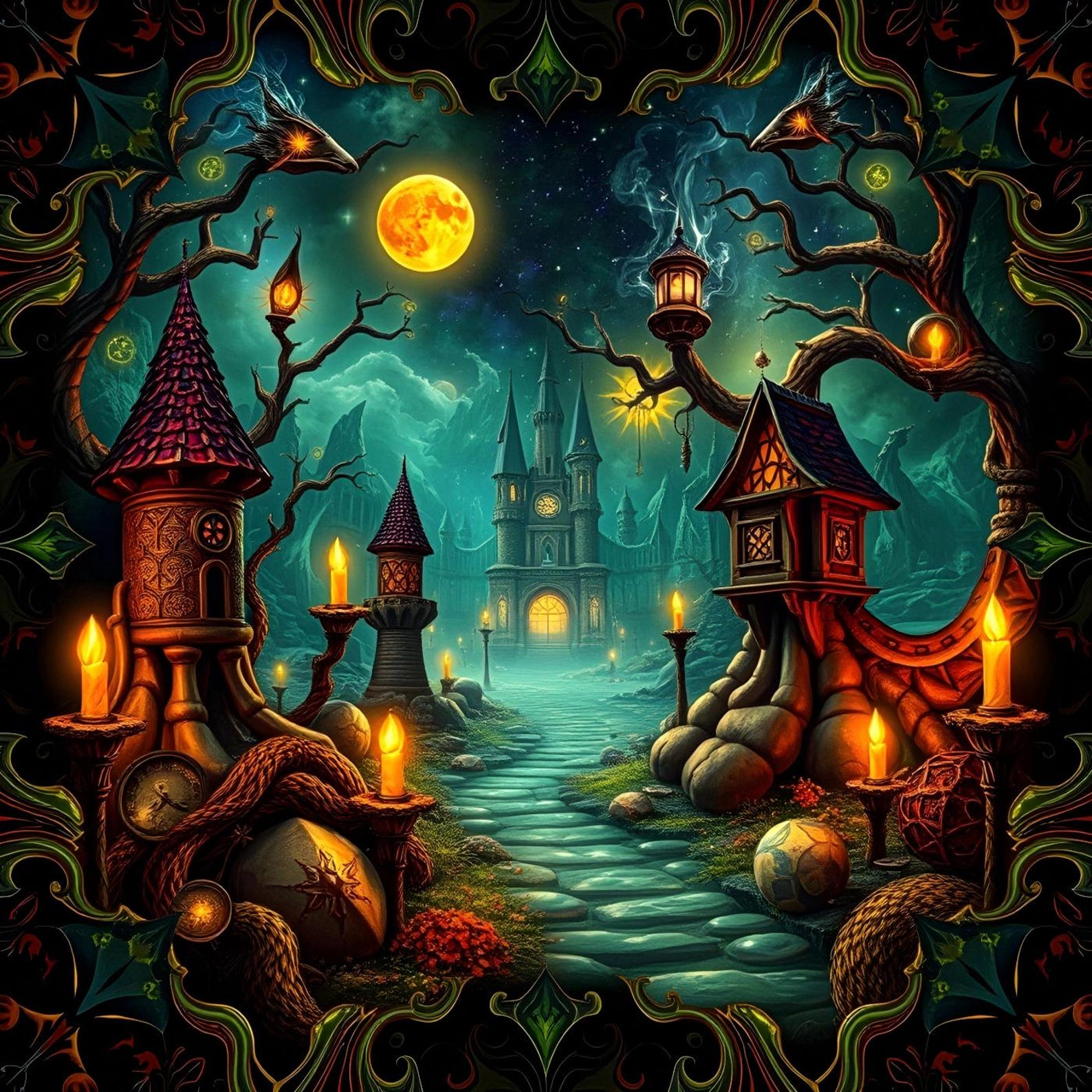 50 Fantasy Patterns - Etsy