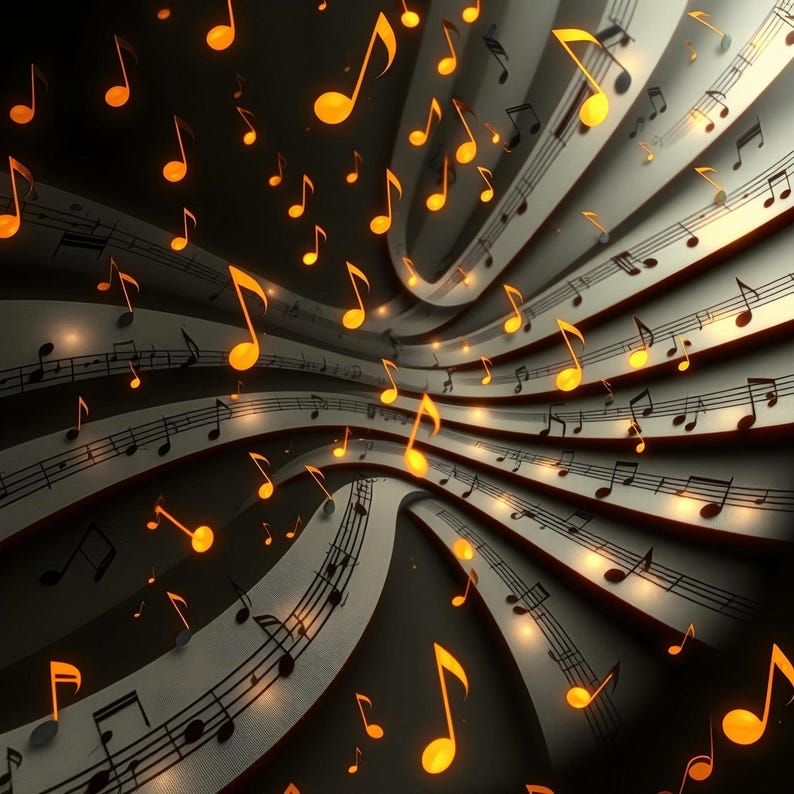 50 Music Patterns - Etsy