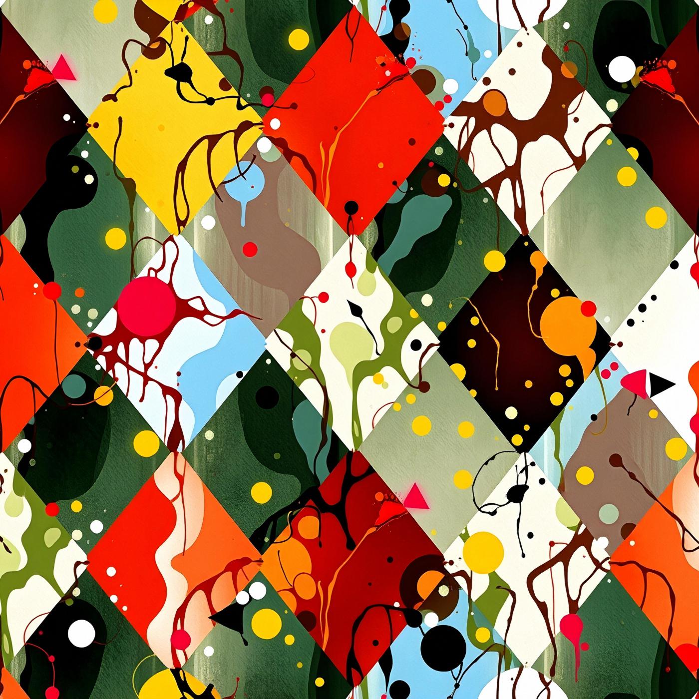 50 Harlequin Patterns - Etsy