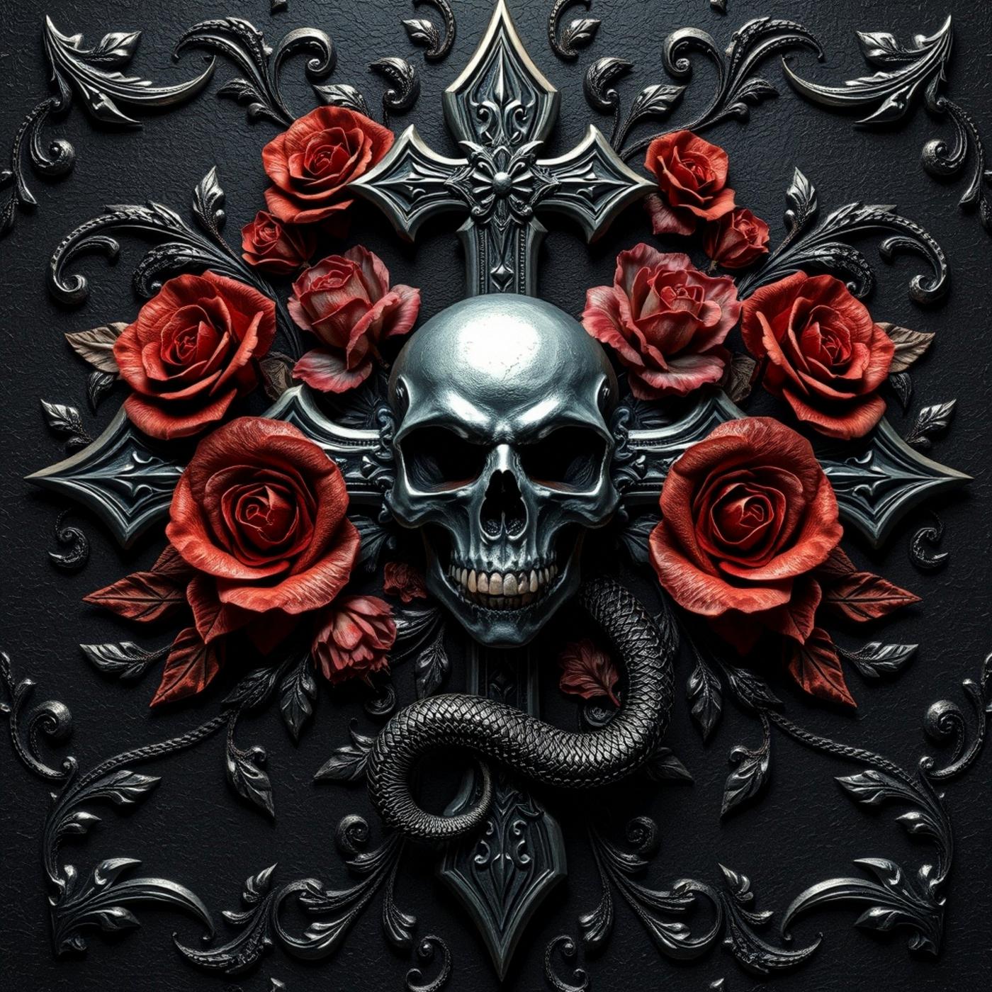 50 Gothic Floral Patterns - Etsy