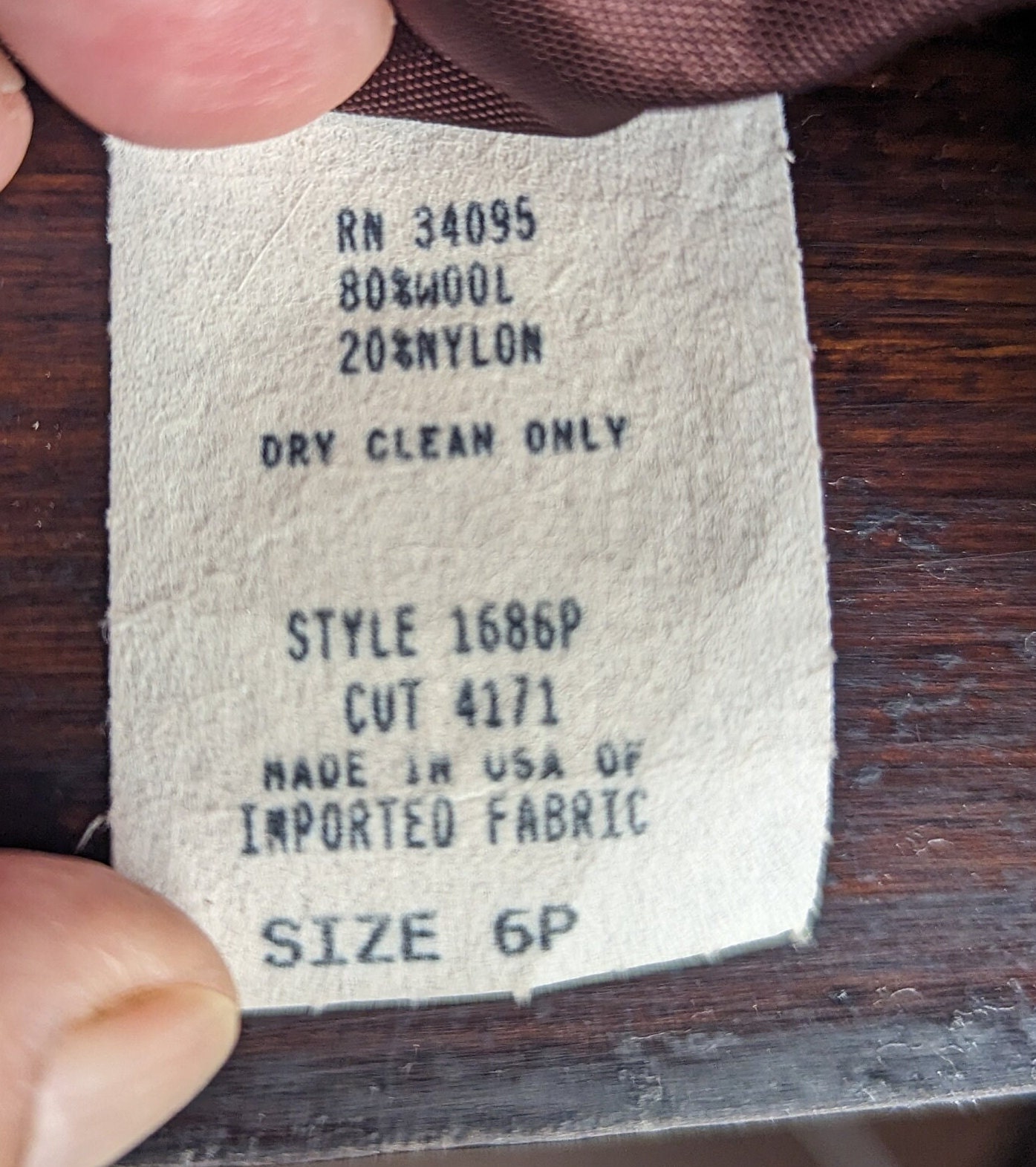 Appleseed's 2 Piece Tweed Suit Size P6 - Etsy