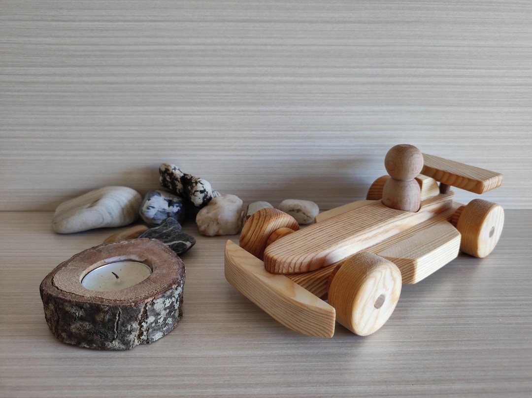 Handmade Wooden F1 Race Car | Personalized Eco-friendly Toy - Etsy