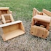 Wooden Truck and Excavator Set | Handcrafted Wooden Digger and Truck ...