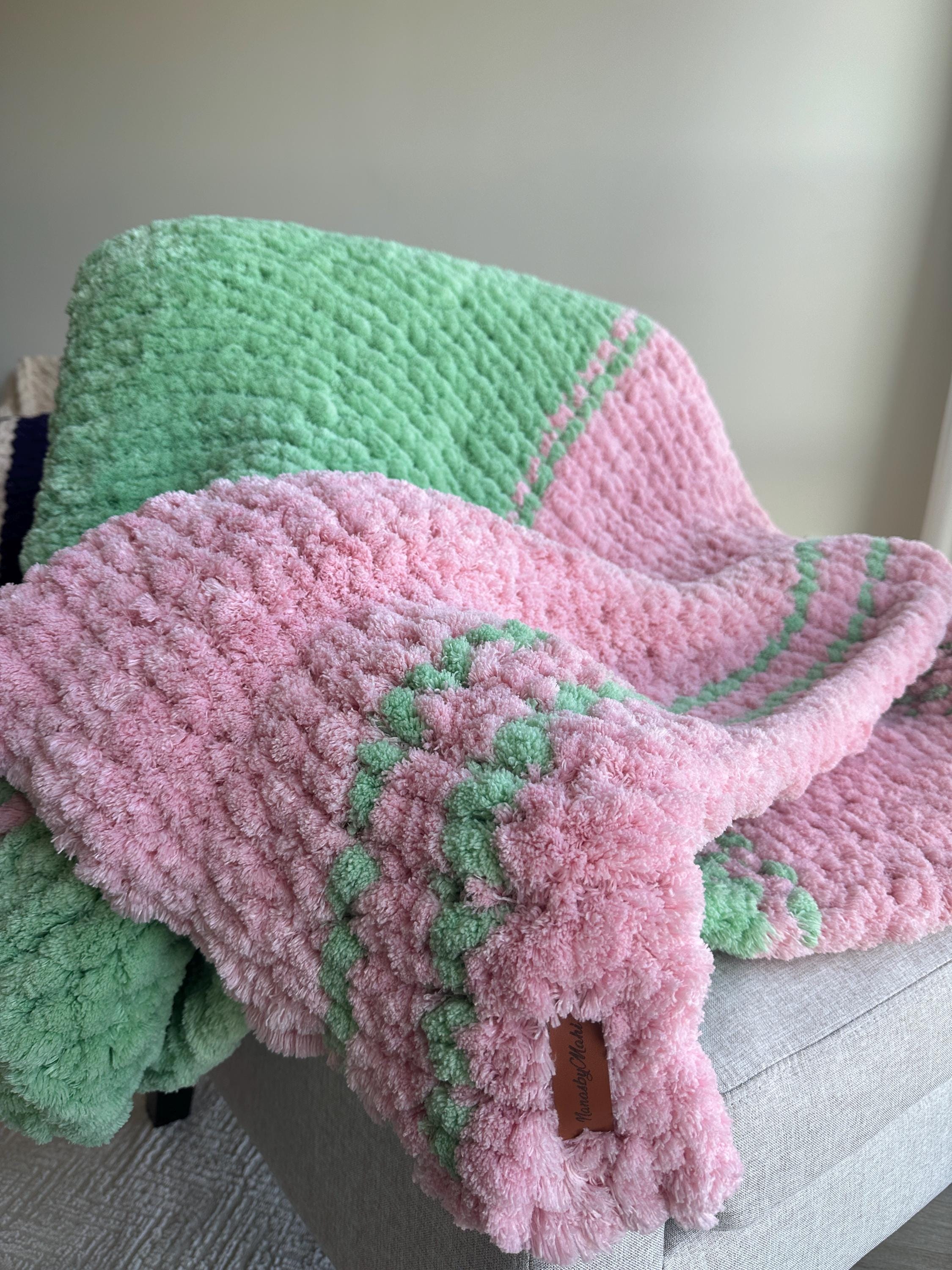 Chunky Throw Blanket - Etsy