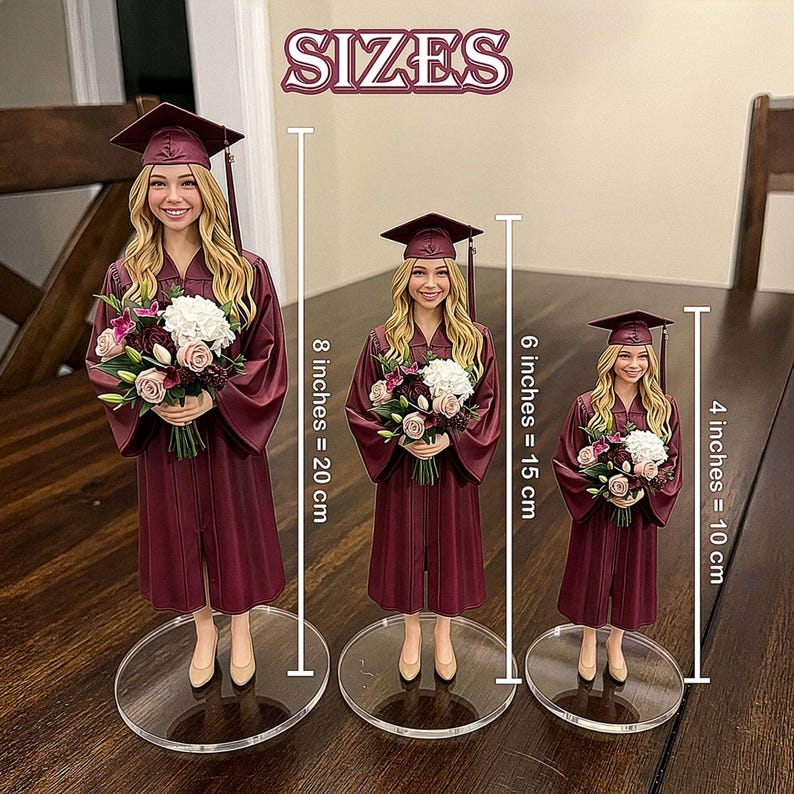 Custom 3D Printed Memorial Figurine From Photo, Tribute Sculpture, Loss ...