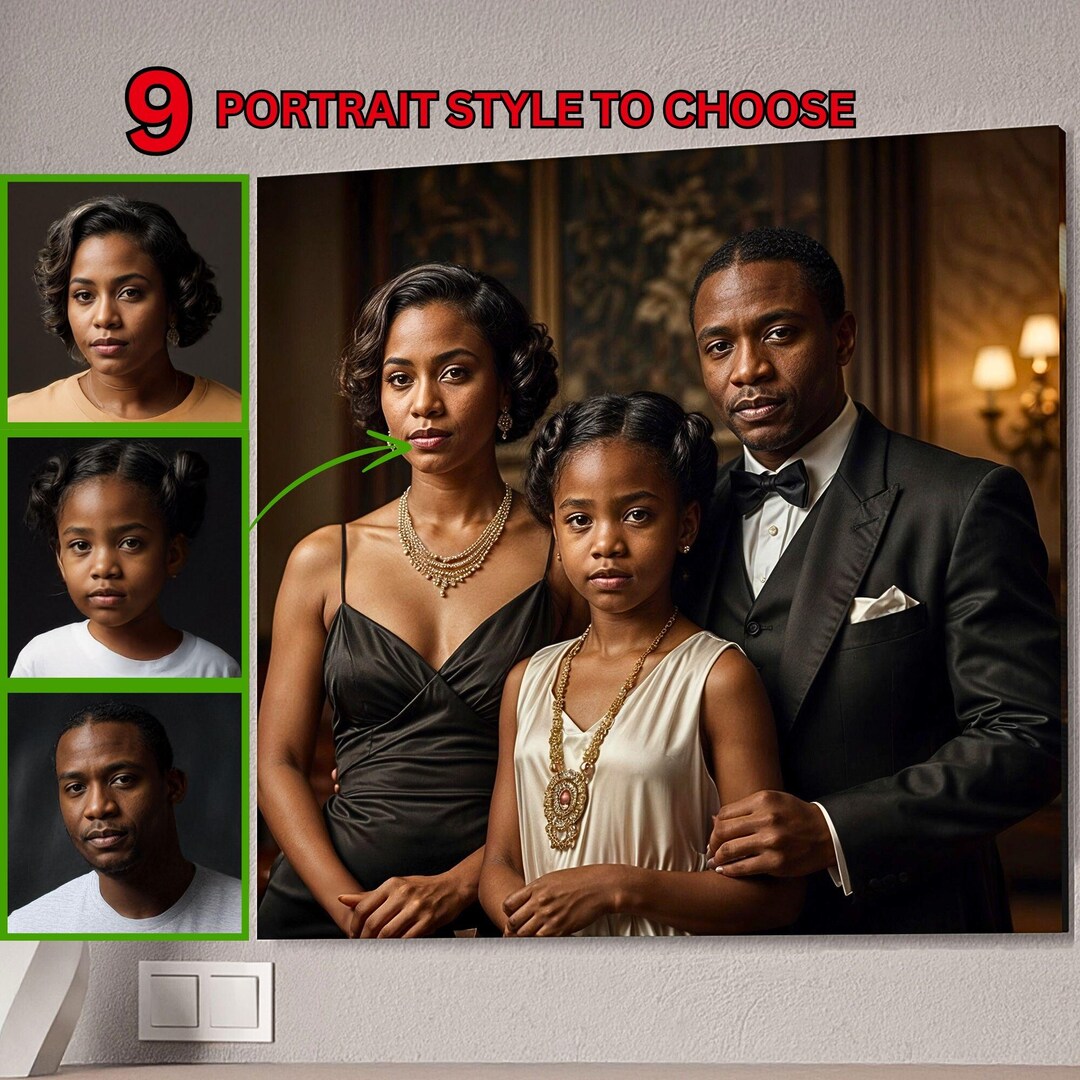 Custom Mafia Boss Portrait From Photo, Face Swap Editing, Personalized ...