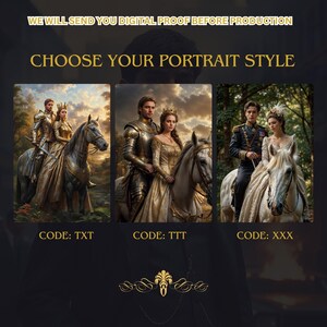 Custom Royal Family Portrait From Photo, Photo Editing, Renaissance ...
