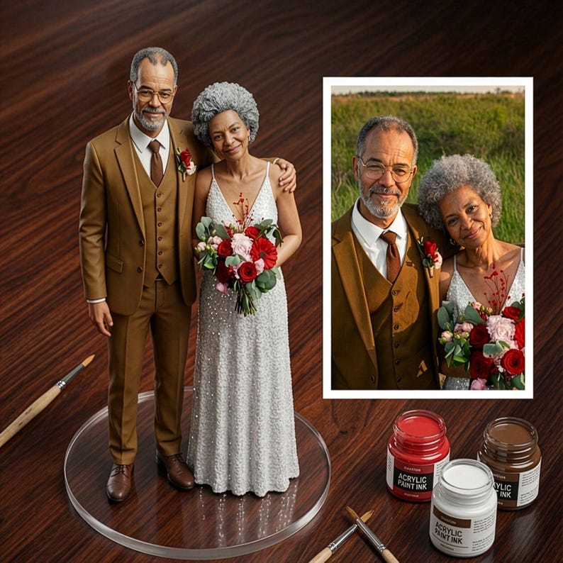 Custom 3D Family Figurine | Personalized Handmade Sculpture | Custom ...
