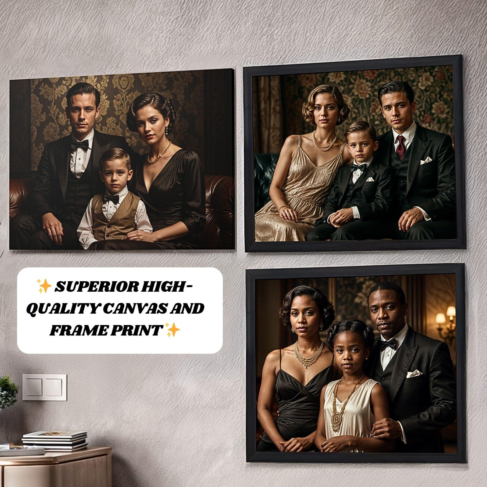 Custom Mafia Boss Portrait From Photo, Face Swap Editing, Portrait of ...