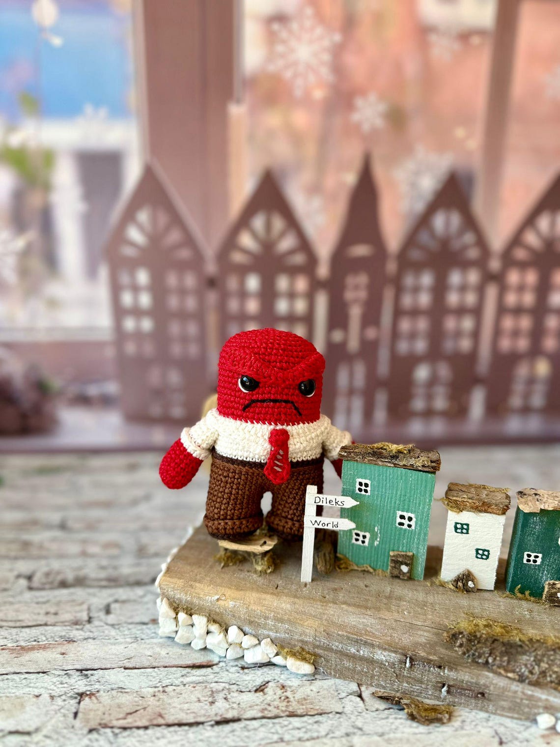 Amigurumi Anger Doll ,crochet Plush Gifts , Finished Doll Gift for Her ...