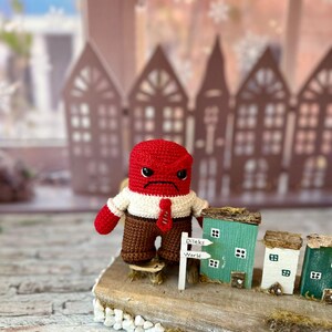 Amigurumi Anger Doll ,crochet Plush Gifts , Finished Doll Gift for Her ...