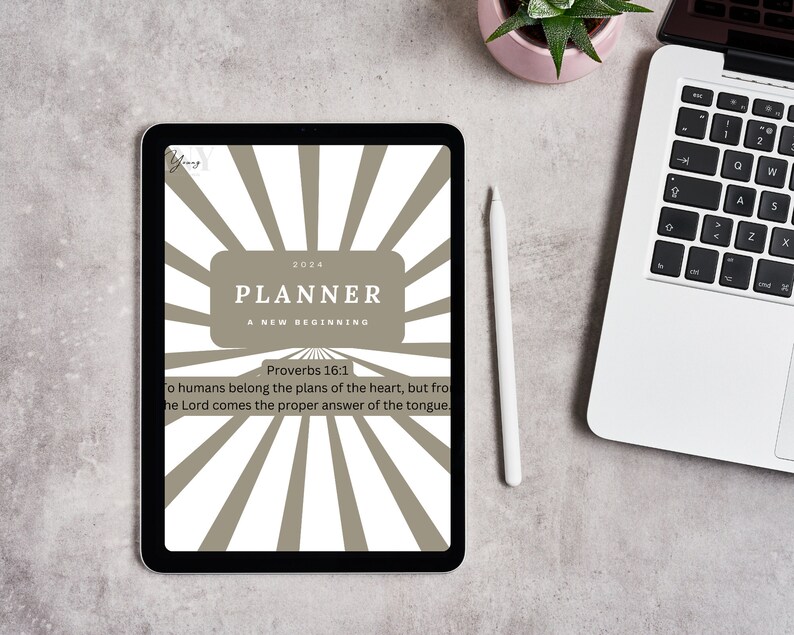 Editable 2024 Planner 2024 Daily Weekly and Yearly Planner Instant ...