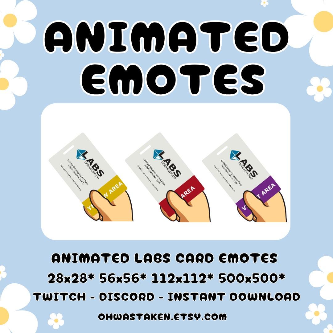 Escape From Tarkov Animated Labs Card | Emotes – Twitch & Discord Pack ...