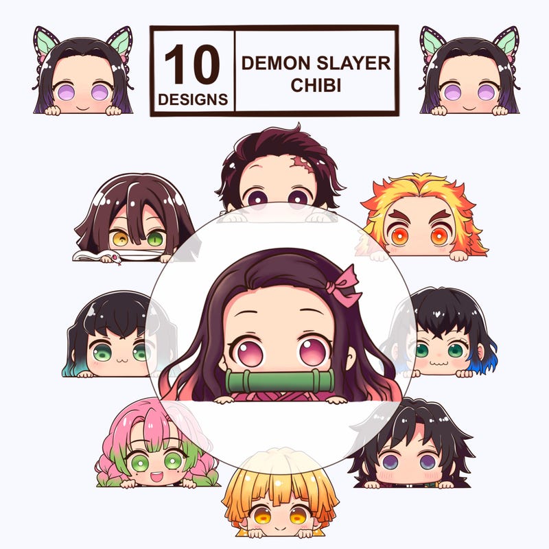 Demon Slayer Png - Etsy