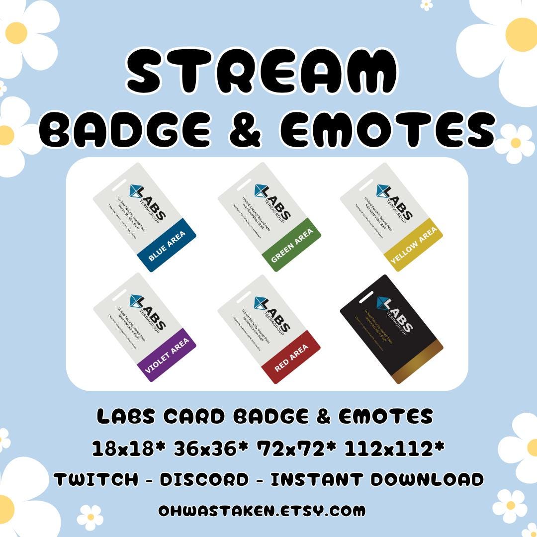 Escape Frome Tarkov Labs Card Twich | Discord | Badge & Emotes Pack - Etsy