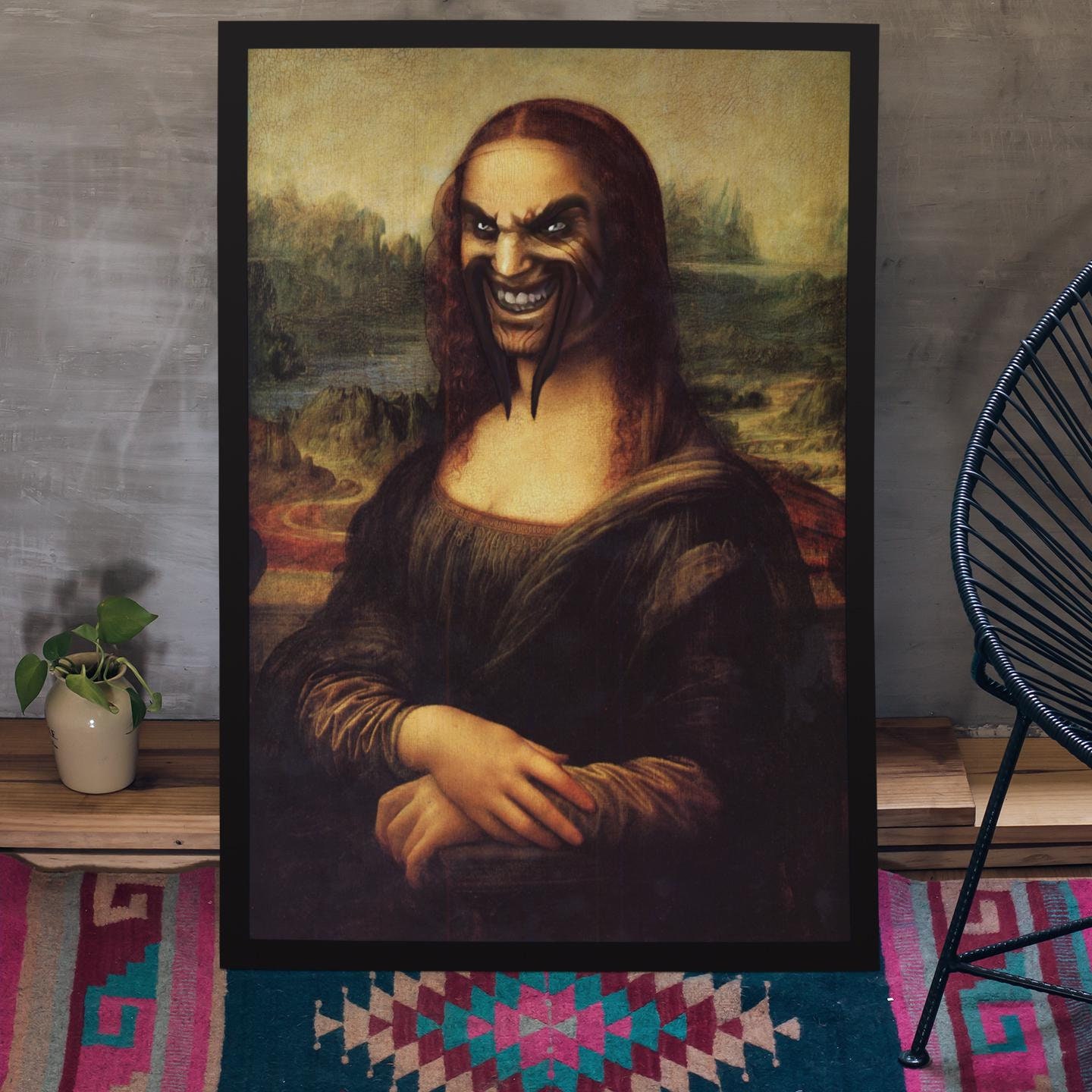 Draven Mona Lisa League of Legends Poster: Gamer Wall Art - Etsy