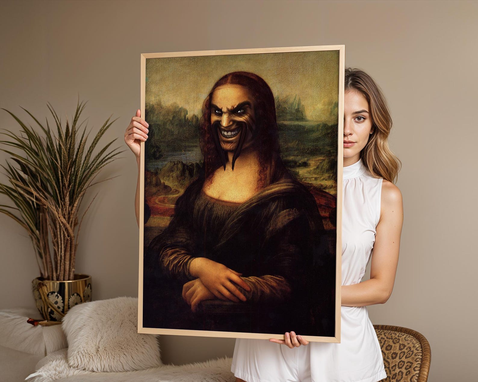 Draven Mona Lisa League of Legends Poster: Gamer Wall Art - Etsy