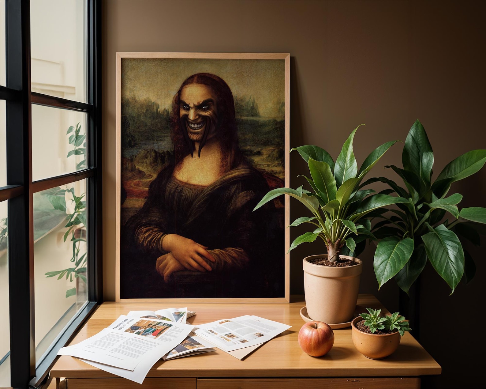 Draven Mona Lisa League of Legends Poster: Gamer Wall Art - Etsy